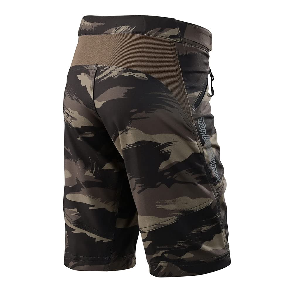 Troy Lee Designs Cycling Mountain Bike Trail Biking MTB Bicycle Shorts for Youth, Skyline Short NO Liner (28, Brushed CAMO Military)