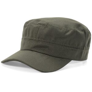 xyiyi army green unisex cotton basic cadet army cap everyday military style hat