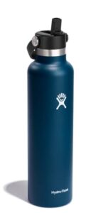 hydro flask standard flex straw cap indigo 24 oz