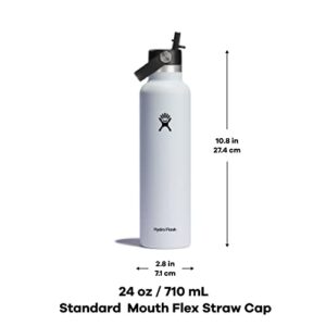 Hydro Flask Standard Flex Straw Cap Indigo 24 Oz