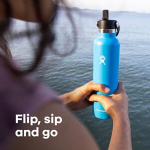 Hydro Flask Standard Flex Straw Cap Indigo 24 Oz