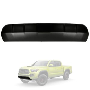 iamauto 21729 front lower bumper valance panel skid plate textured black includes two retainers fits 2016-2022 toyota tacoma - replaces part # 53911-04210