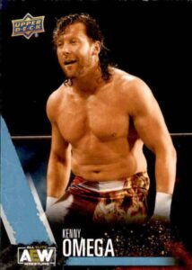 2021 upper deck all elite wrestling aew #16 kenny omega official trading card