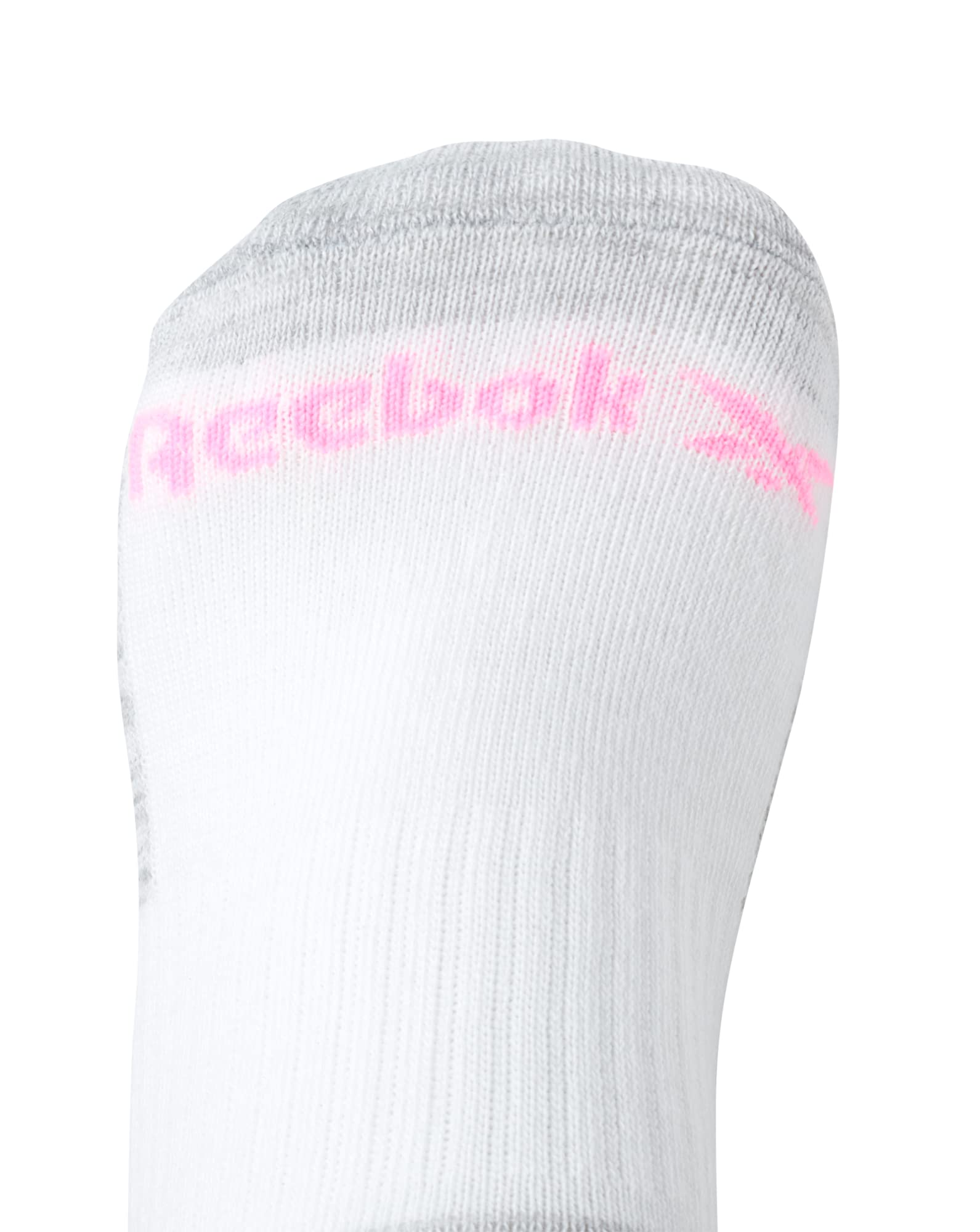 Reebok Women's Athletic Socks - Performance Low Cut Socks (6 Pack), Size 4-10, White Multi