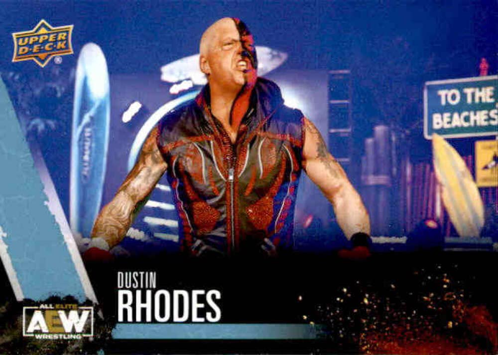 2021 Upper Deck All Elite Wrestling AEW #4 Dustin Rhodes Official Trading Card