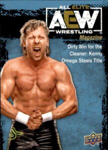 2021 upper deck all elite wrestling aew #90 kenny omega official trading card