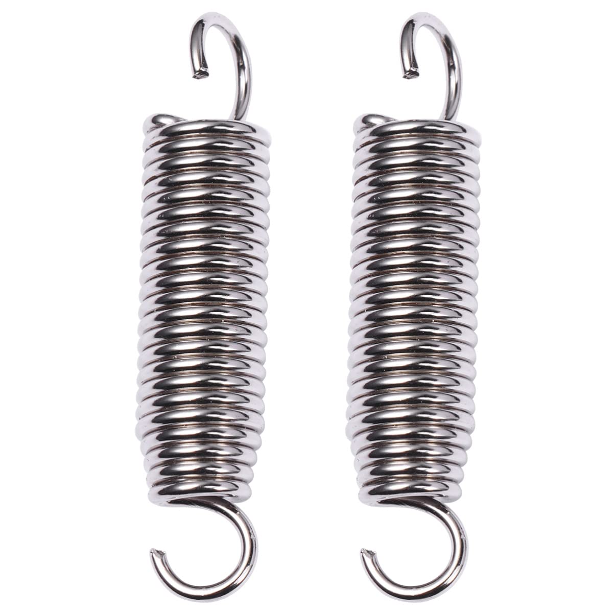 Replacement Bass Drum Foot Pedal Spring 2pcs Stainless Steel for Percussion Instrument Parts