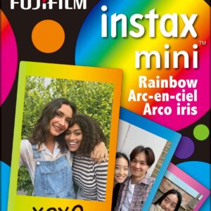 Fujifilm Instax Mini Rainbow Film - 10 Exposures (Pack of 2)