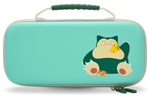 powera protection case for nintendo switch oled model, nintendo switch or nintendo switch lite - pokémon: snorlax & friends