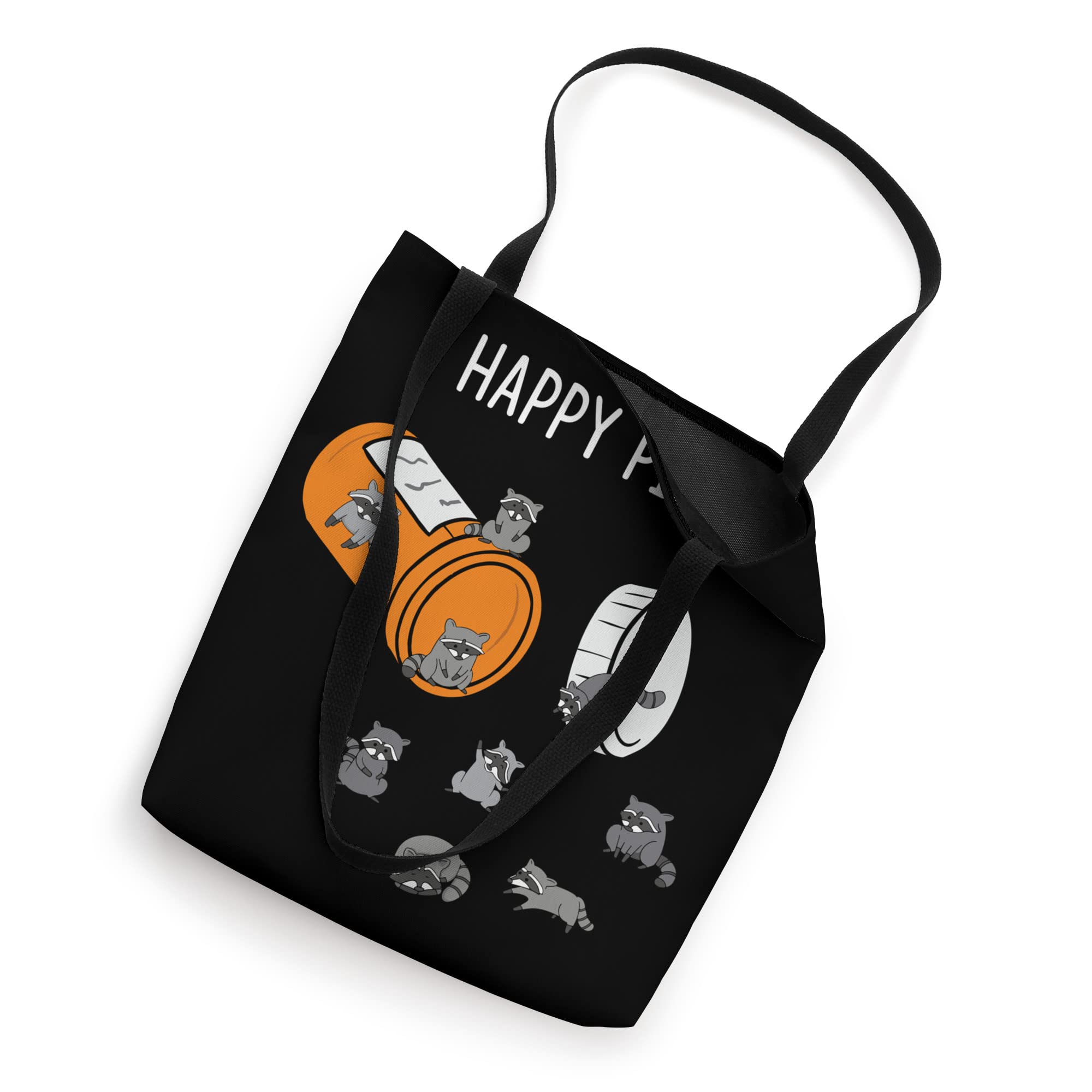 Happy Pills Funny Raccoon Pet Animal Raccoon Tote Bag