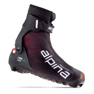 alpina race skate boot - 2024, red/black/white, 43.0