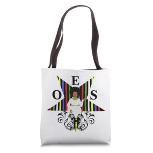 order of the eastern star oes sisters of color fatal sistar tote bag