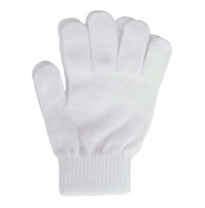 horno 1 pair of knitted warm gloves (white)