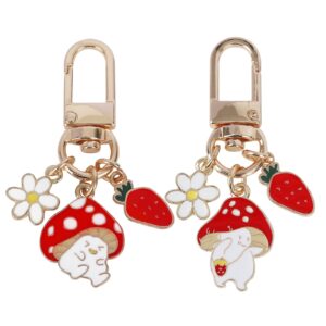 zyllglow cute keychain aesthetic keychain accessories kawaii key ring for women,keychain for girl charm for airpod,backpack