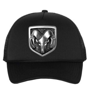 dodge ram logo cars and trucks trucker hat, black