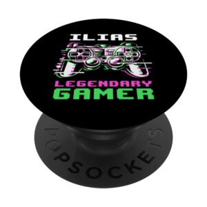 ilias - legendary gamer - personalized popsockets standard popgrip