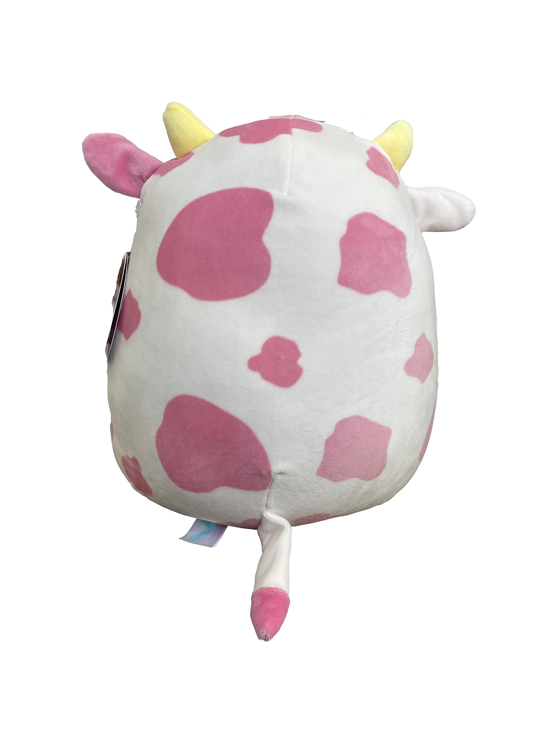 Squishmallows Official Kellytoy Plush 11 Inch (Evangelica The Pink Cow)