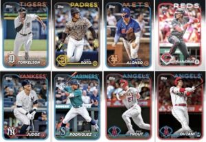 2022 topps series 1 baseball complete set 350 cards