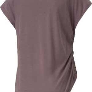 PUMA Women's Studio Foundation Tee, Dusty Plum Heather, Small