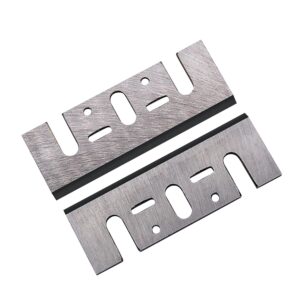 3-1/4 Inch 82mm Carbide Planer Blades Replacement for Makita 1900B, KP0810, KP0800K, DeWalt D26676, DW6655, DW680, 678, 680K, Bosch 1594 PA1205, Ryob (2 Pcs)