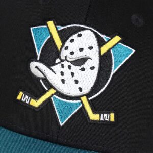 Mighty Ducks #96 Conway Different Logo Duck hat Classic Men's Adjustable Baseball Cap Blue Size (S-XL)