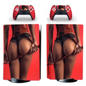 decal moments ps5 disc console skin ps5 controller skin covers vinyl sticker decal playstation 5 skin sexy girl