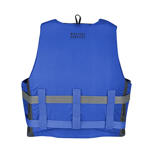 Mustang Survival - Livery Sport Foam Adult PFD (Blue - XL/XXL)