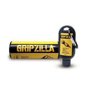 gripzilla liquid chalk combo kit powder (250+50 ml) for weight lifting, gym, rock climbing, pole grip, gymnastics, sports, and workout chalk-