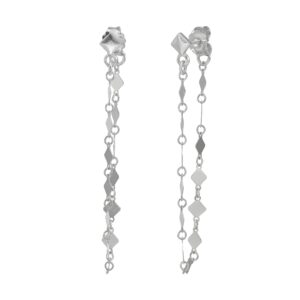 Silpada 'Square Gazing' Drop Earrings in Sterling Silver