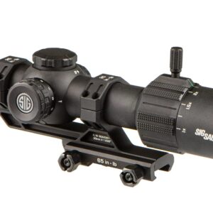 Sig Sauer Tango-MSR 1-6x24mm Riflescope; MSR-BDC6 Reticle with Alpha-MSR Cantilever Mount