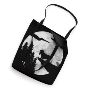 Cocker Spaniel Dog Full Moon At Night - Dogs Cocker Spaniels Tote Bag