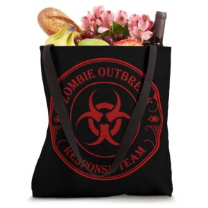 Zombie outbreak response team Zombie Tote Bag