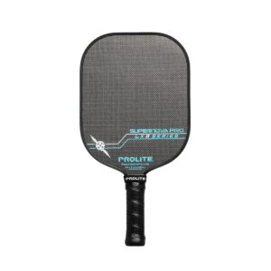 prolite lx series pickleball paddles | hyperweave carbon fiber pickleball paddle | 14mm poly core | pickleball rackets made in the usa since 1984 (supernova pro lx, silver fibers)