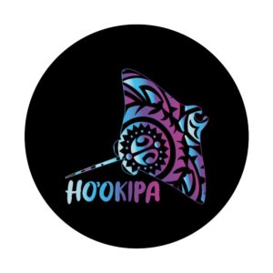 Ho'okipa Maui T Shirts Vacation Getaway Travel Stingray PopSockets Swappable PopGrip