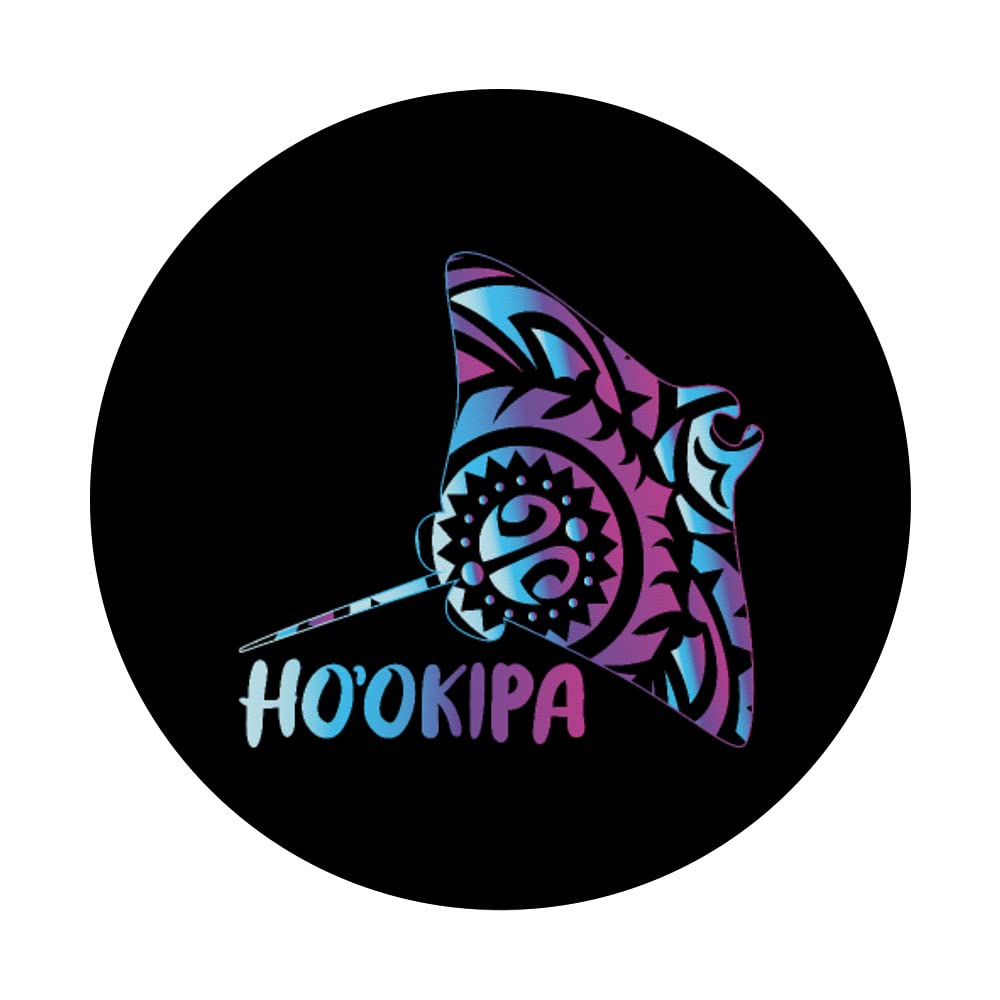 Ho'okipa Maui T Shirts Vacation Getaway Travel Stingray PopSockets Swappable PopGrip