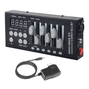 dmx controller 54 channel dmx light controller for dj lights, small dmx controllers mini dmx 512 controller for led lights, dmx512 lighting controller dmx control board for stage lights dmx console