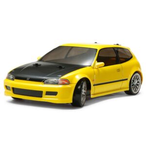 tamiya honda civic sir eg6 tt02d 4 wheel drive tam58637a cars elec kit 1/10 on-road