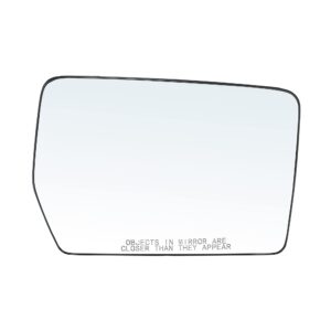 a absopro heated mirror glass 4l3z-17k707-ab with backing plate passenger right side mirror replacement glass for ford f150 2004 2005 2006 2009 2010