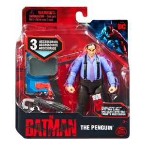 the batman 2022 movie series 4-inch action figure the penguin