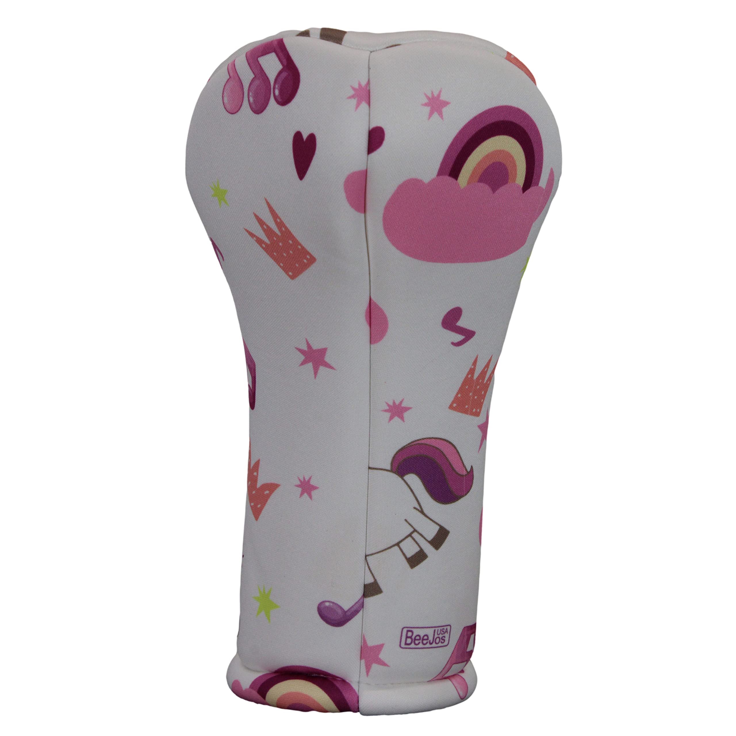 Pink Unicorns Driver 460cc Club Headcover Handmade by BeeJos