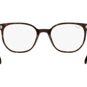 Ray-Ban RX5397 Elliot Round Prescription Eyewear Frames, Havana/Demo Lens, 50 mm