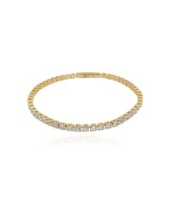 vince camuto goldtone tennis bracelet