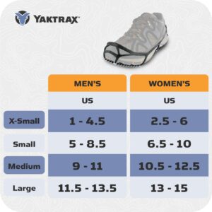 Yaktrax 2 Pairs, 0, Small & Large