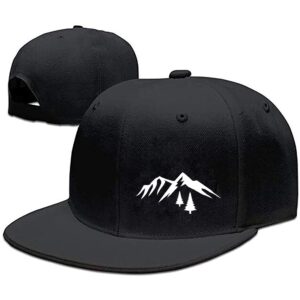 tijeyi snapback hats for men flat bill mens snap backpack trucker hat black caps boys