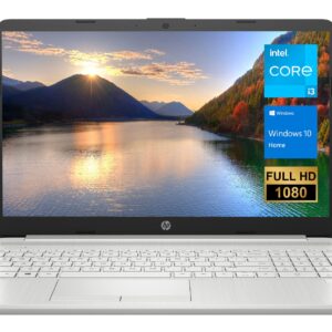 HP 2022 Newest Notebook Laptop, 15.6" Full HD 1080P Non-Touch Display, 11th Gen Intel Core i3-1115G4 Processor, 32GB DDR4 RAM, 1TB PCIe SSD, Webcam, HDMI, Wi-Fi, Bluetooth, Windows 11 Home, Silver