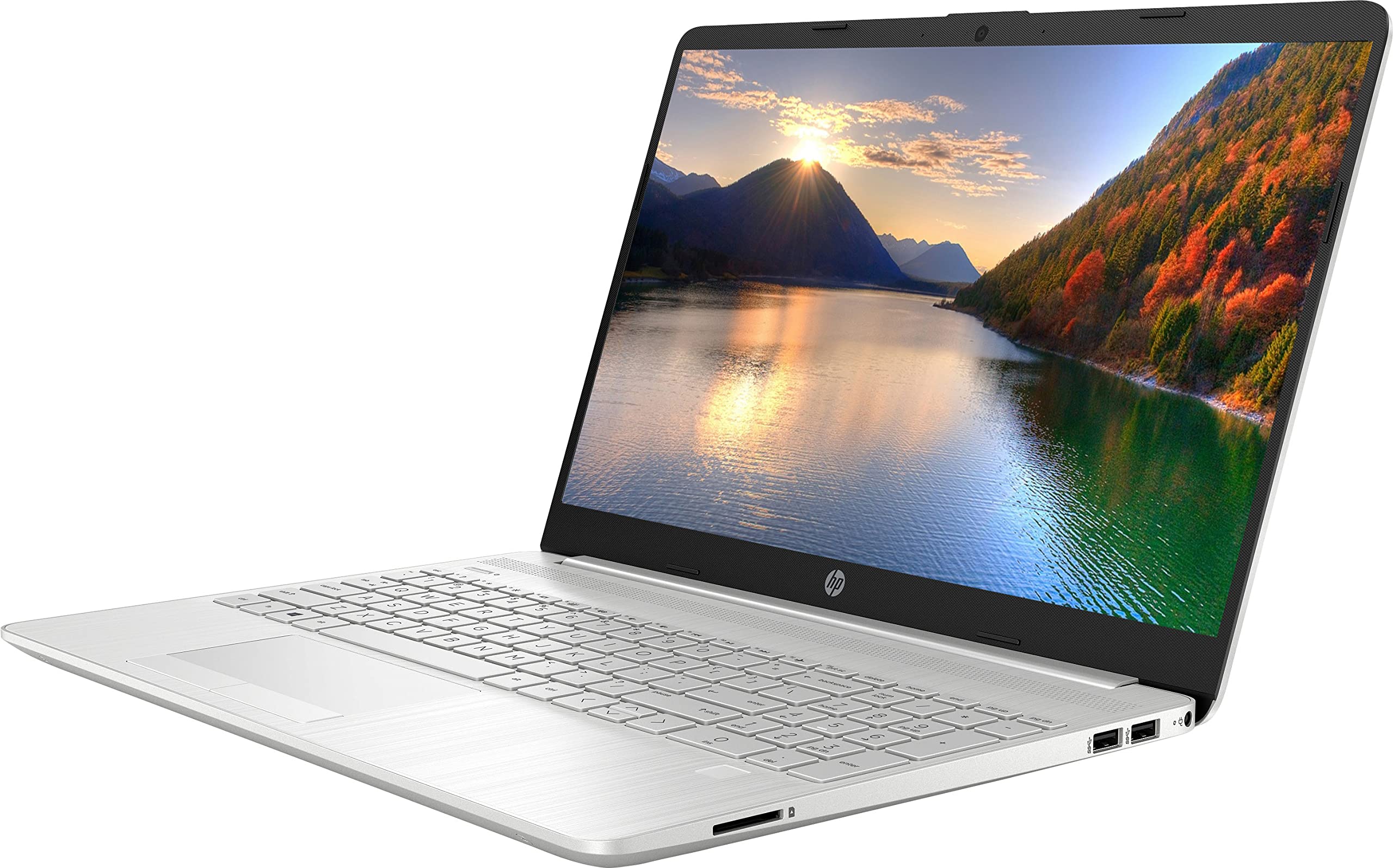 HP 2022 Newest Notebook Laptop, 15.6" Full HD 1080P Non-Touch Display, 11th Gen Intel Core i3-1115G4 Processor, 32GB DDR4 RAM, 1TB PCIe SSD, Webcam, HDMI, Wi-Fi, Bluetooth, Windows 11 Home, Silver