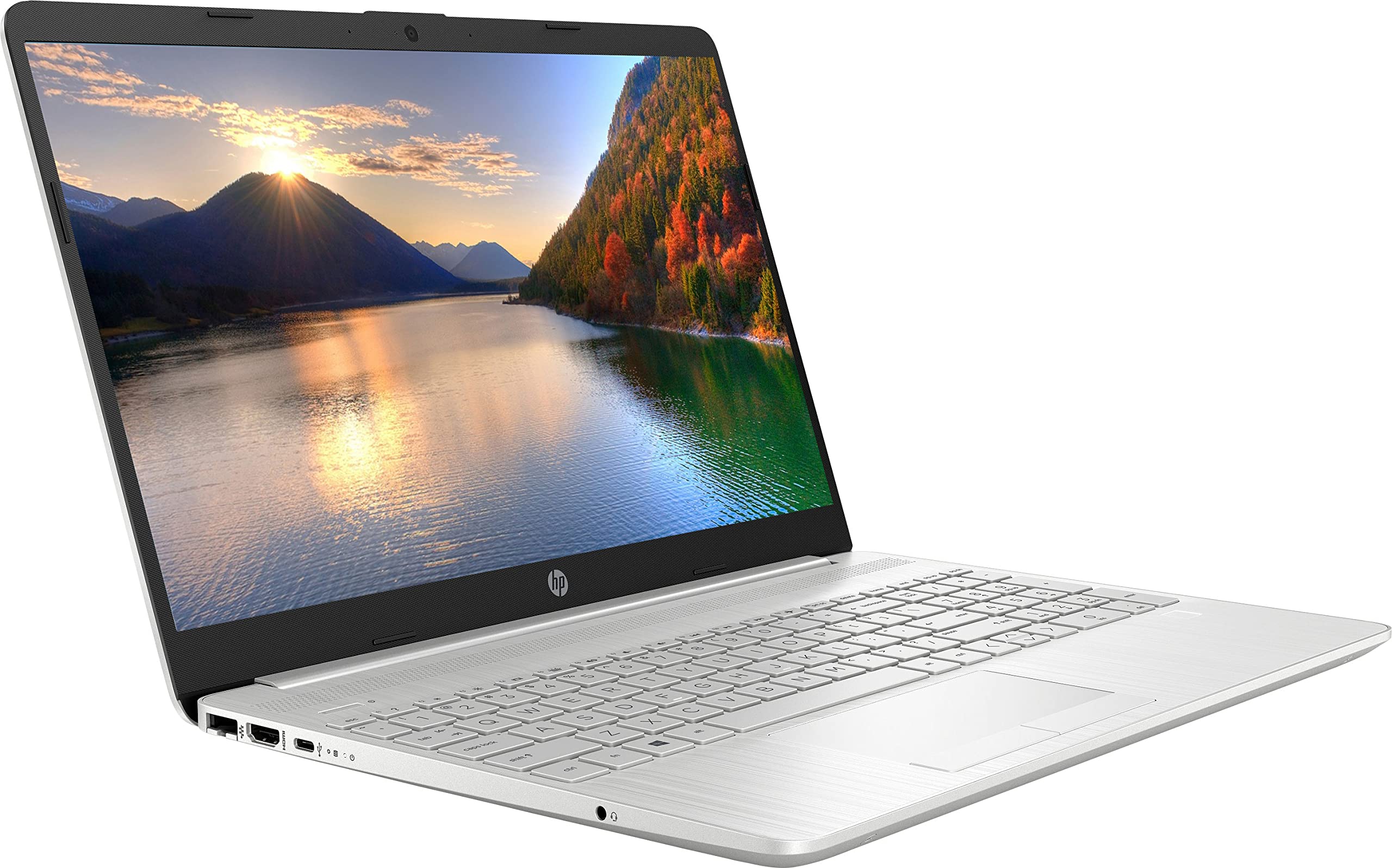 HP 2022 Newest Notebook Laptop, 15.6" Full HD 1080P Non-Touch Display, 11th Gen Intel Core i3-1115G4 Processor, 32GB DDR4 RAM, 1TB PCIe SSD, Webcam, HDMI, Wi-Fi, Bluetooth, Windows 11 Home, Silver