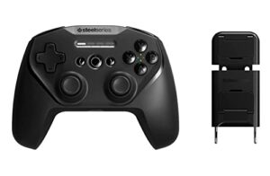 steelseries stratus+ bluetooth gaming controller for android & windows - mobile - hall effect sensors - clickable l3/r3