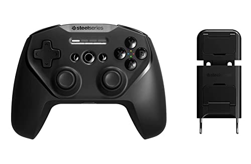 SteelSeries Stratus+ Bluetooth Gaming controller for Android & Windows - Mobile - Hall Effect Sensors - Clickable L3/R3