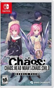 chaos;head noah / chaos;child double pack-steelbook launch edition for nintendo switch